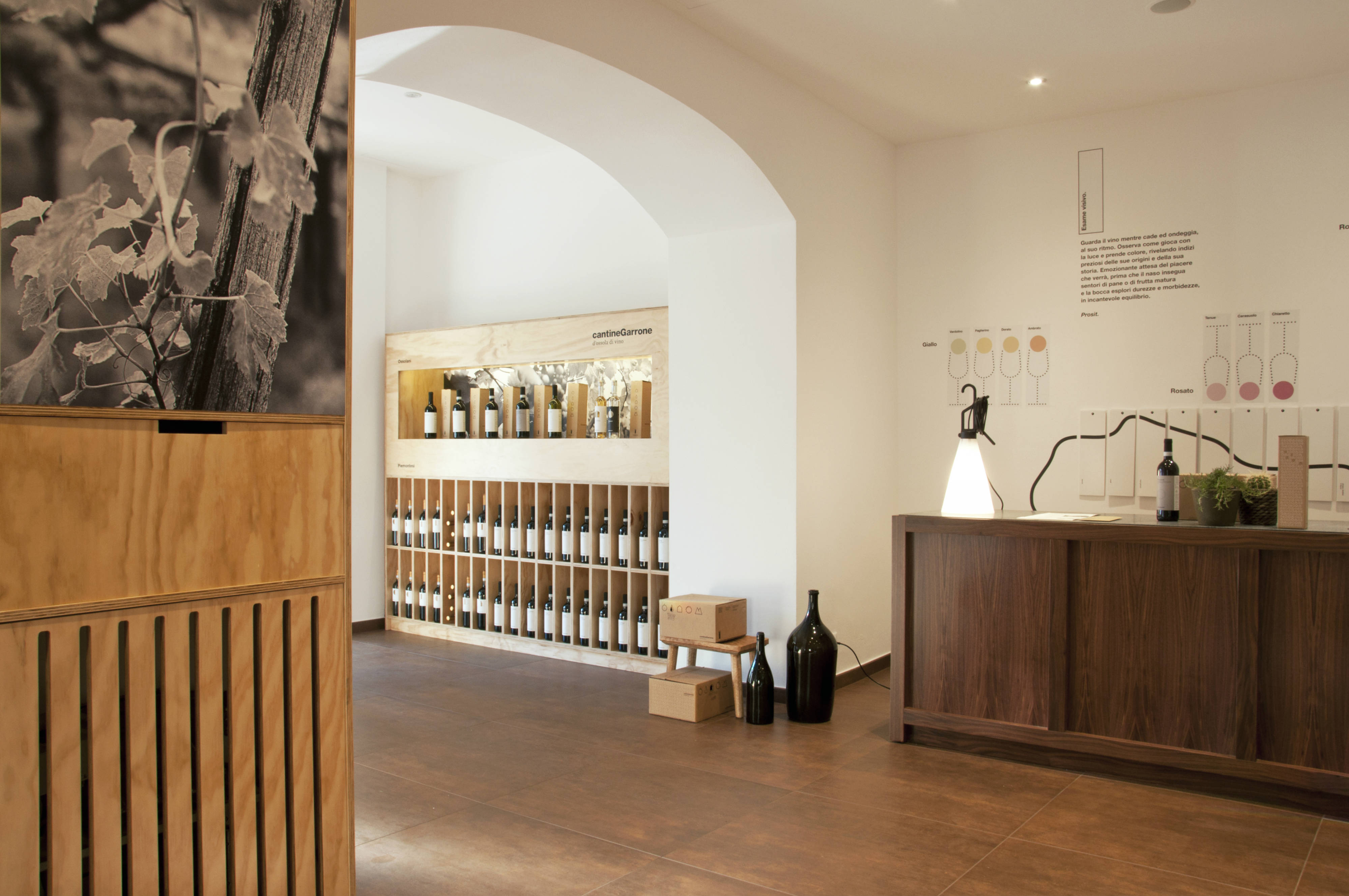 Cantine Garrone - Wine Store | Caesar Ceramics